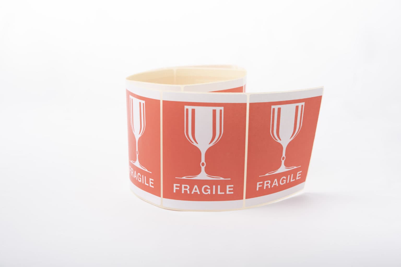 ETIQUETTES "FRAGILE" x10 - BOXEA